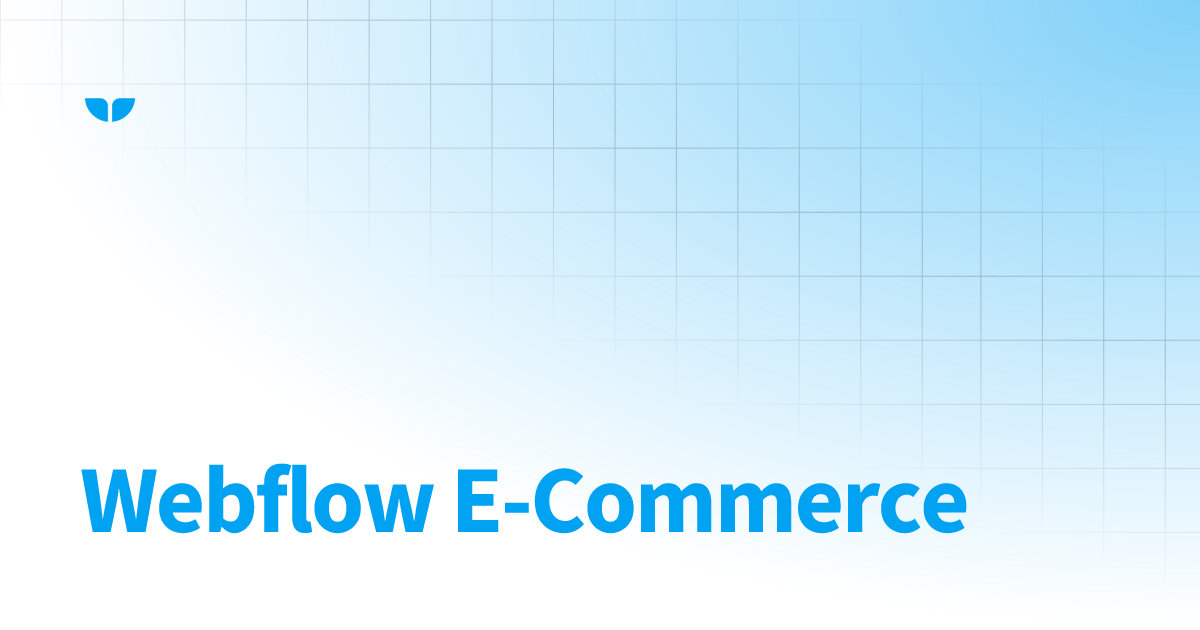 Webflow E-Commerce | Welcome to Whalesync