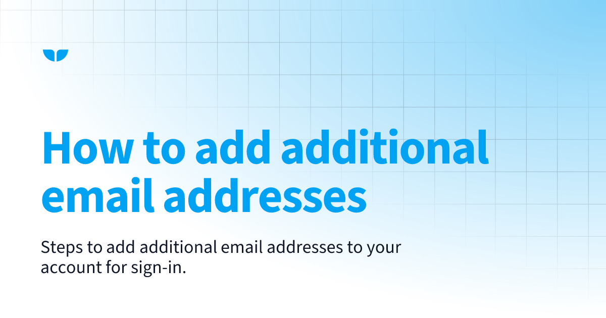 How to add additional email addresses | Welcome to Whalesync
