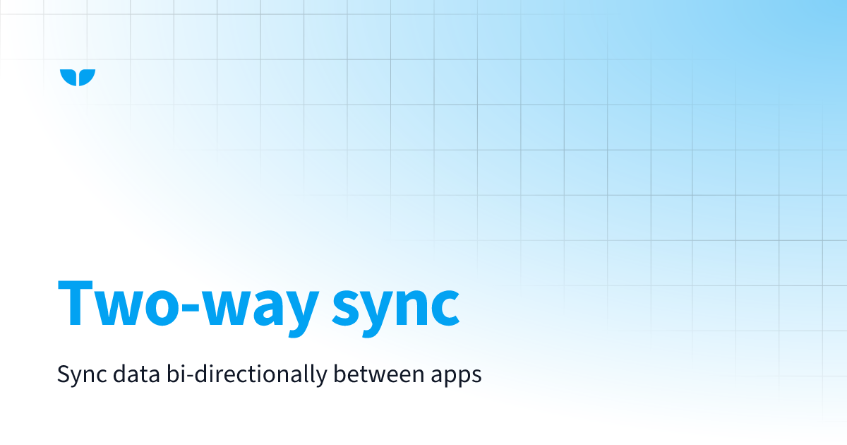 Two-way sync | Welcome to Whalesync
